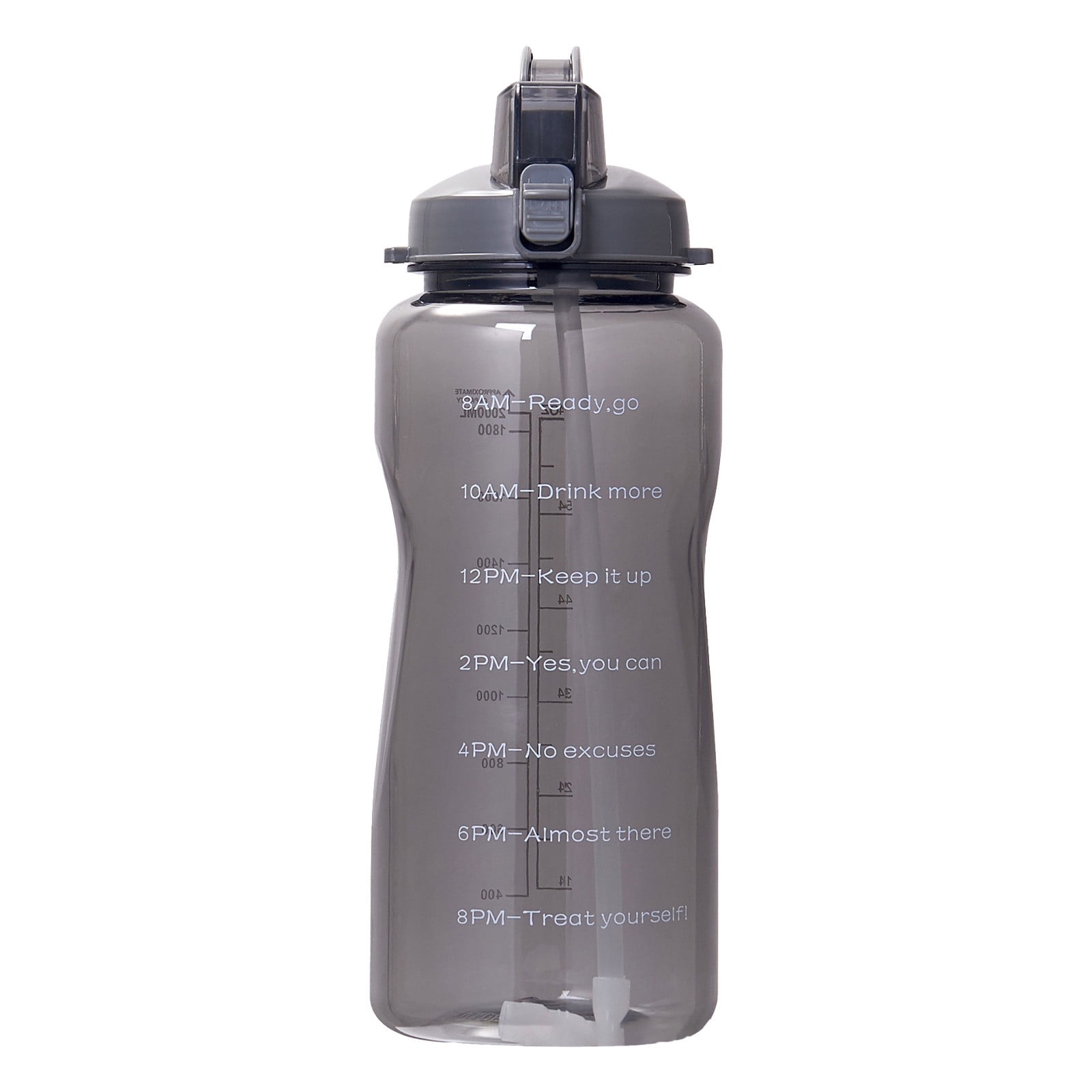 Hey Dude on Clearance! 2200ml Water Bottles with Straw Half Gallon ...