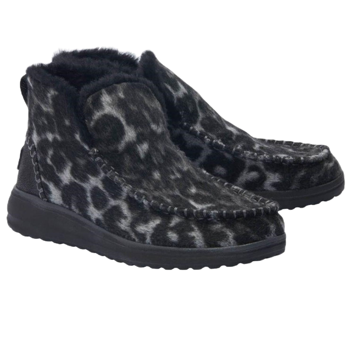 Hey Dude Ladies Denny Marble Grey Ankle Shoes 122053248 - Walmart.com