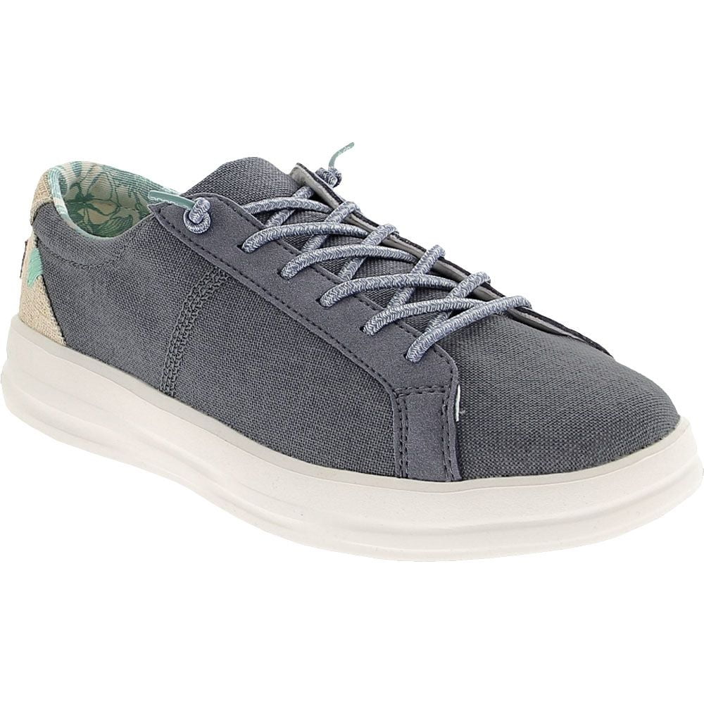 Hey Dude Ladies Karina Natural Lichen Blue Shoes 121972652 - Walmart.com