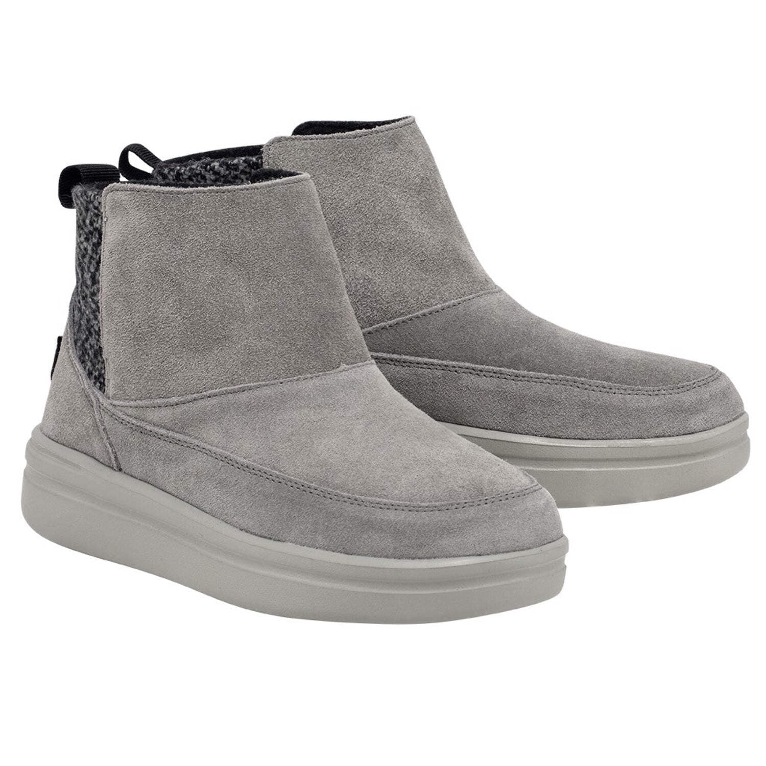 Hey Dude Ladies Mel Suede Lunar Rock Booties 122093259 - Walmart.com