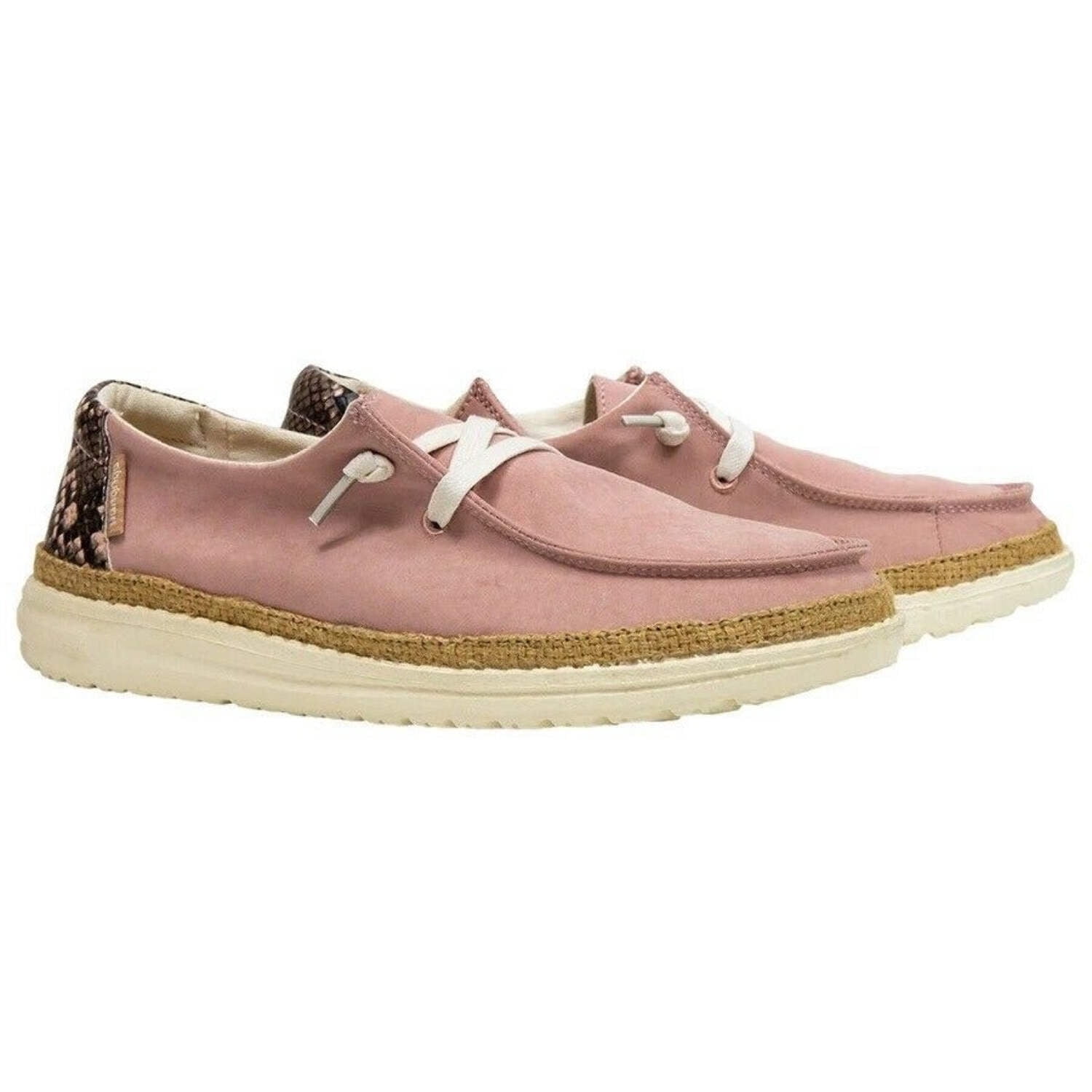 Hey Dude Ladies Wendy Jungle Python Pink Shoes 121415020 - Walmart.com
