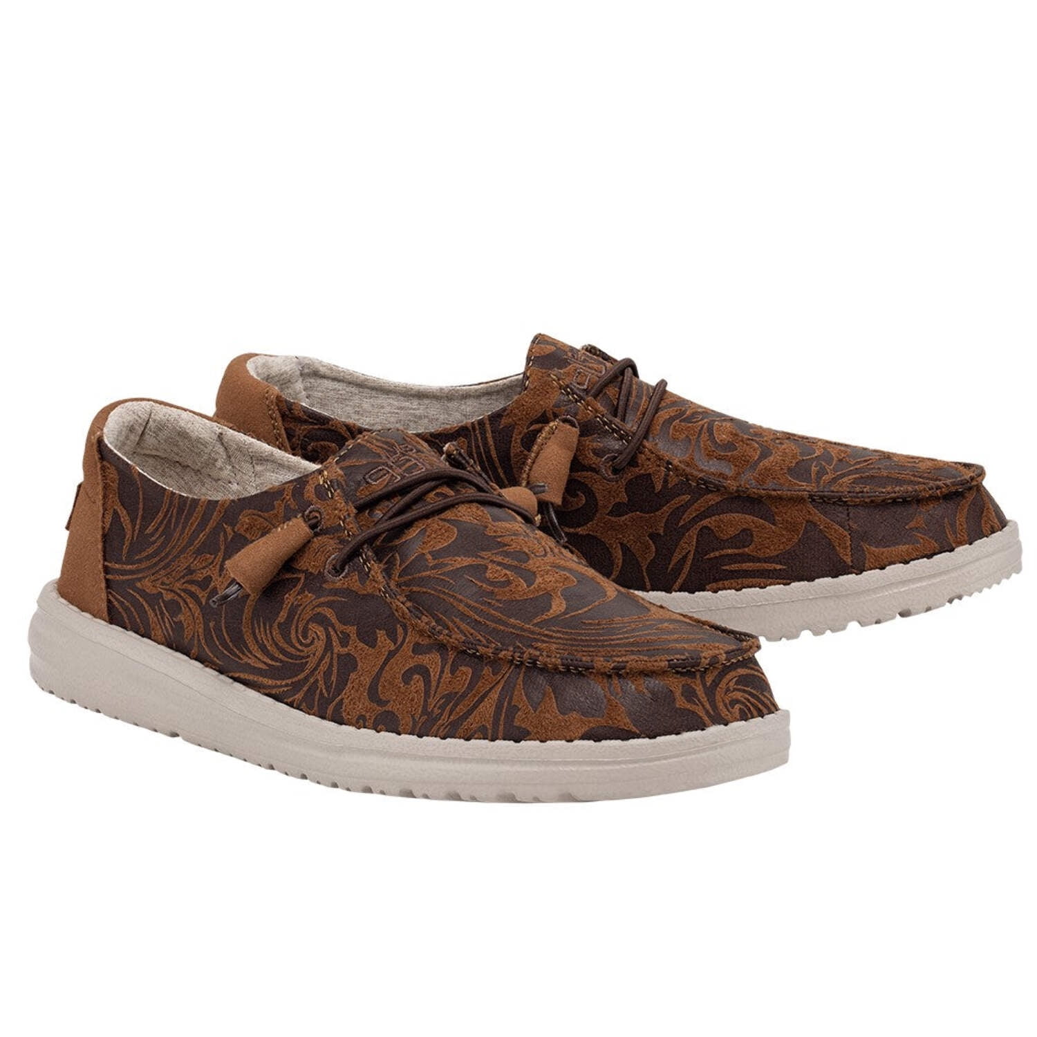 Hey Dude Ladies Wendy Ranch Saddle Shoes 121411570 - Walmart.com