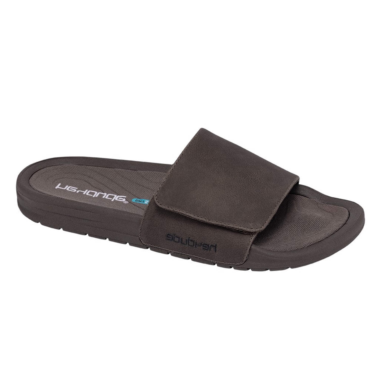 Hey Dude Men's Phoenix Stitch Umber Slides 112191590 - Walmart.com