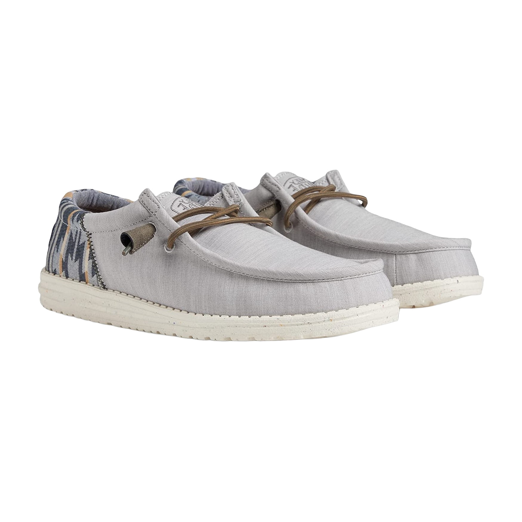 Hey Dude Men's Wally Funk Stone Grey Slip On Shoes 40006-270 - Walmart.com