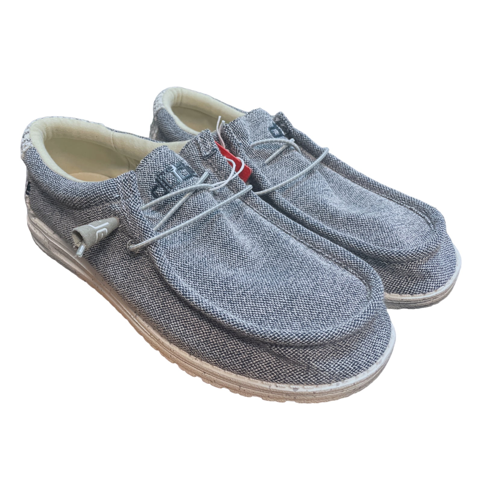 Hey Dude Men's Wally Stretch Stone Cobalt Shoes 110382689 - Walmart.com