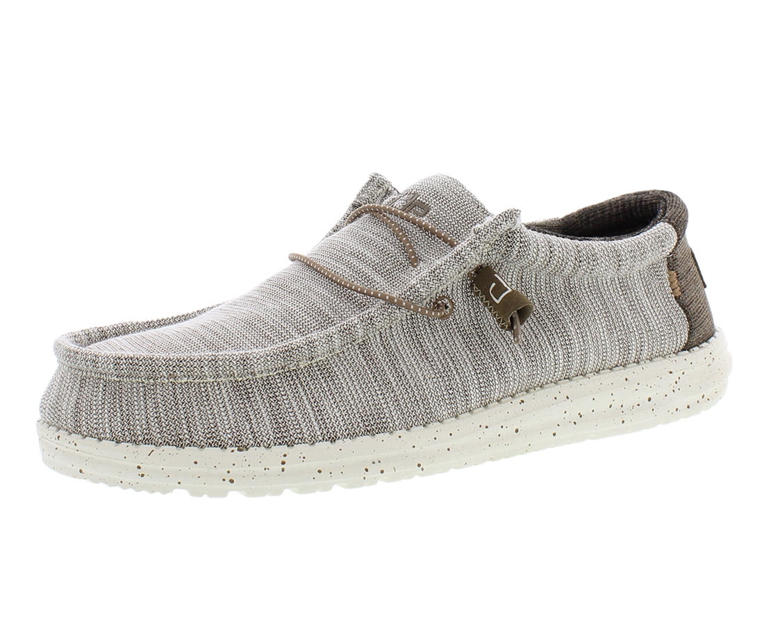 Hey Dude Men's Wally Stretch Limestone Shoes 110381721 - Walmart.com
