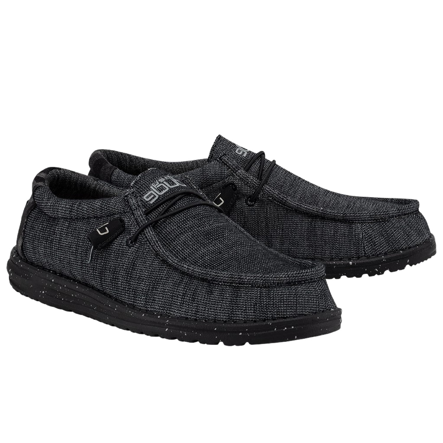 Hey Dude Men's Wally Stretch Midnight Bunker Shoes 110384770 - Walmart.com