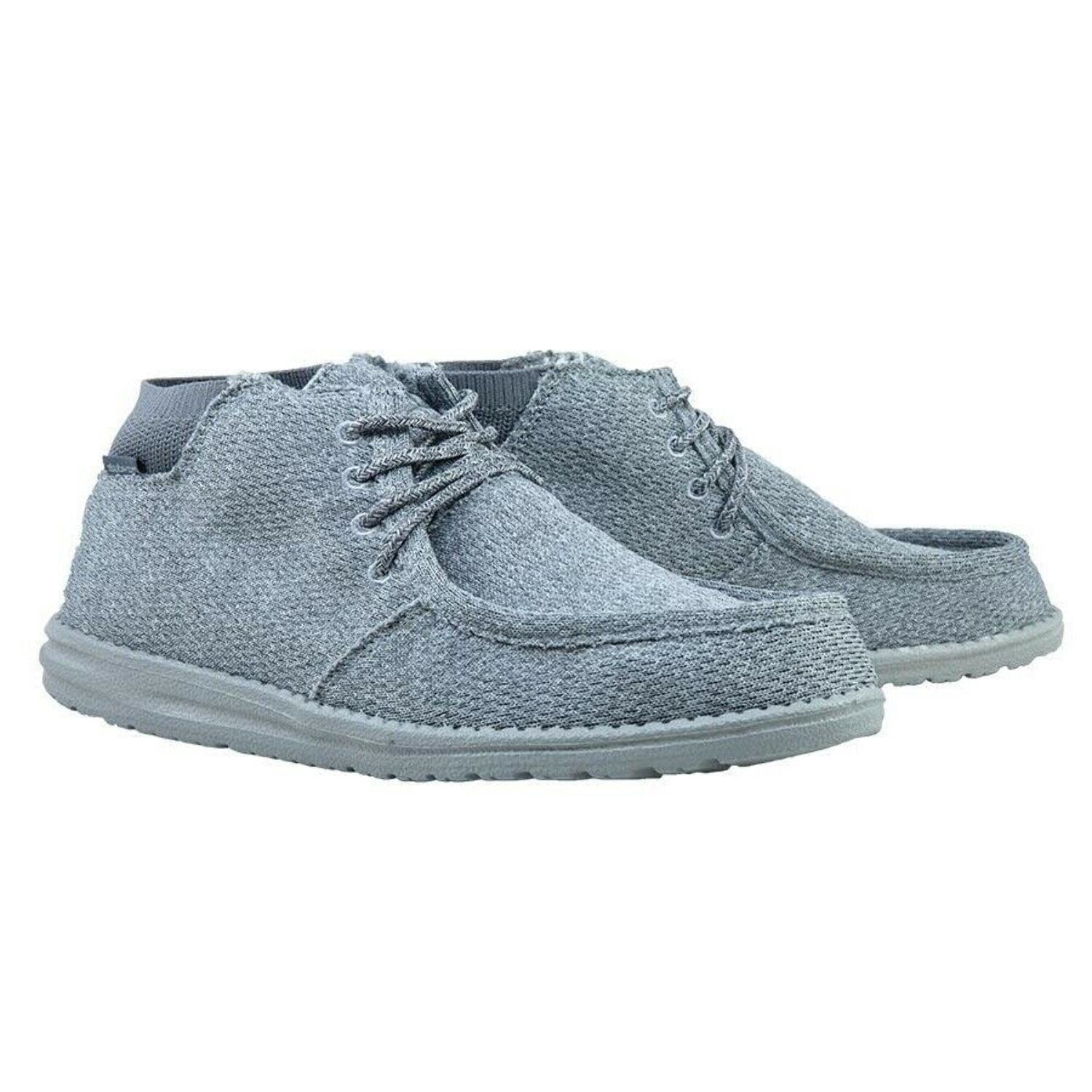 Hey Dude Men's Wayne Grey Shoes 112143000 - Walmart.com