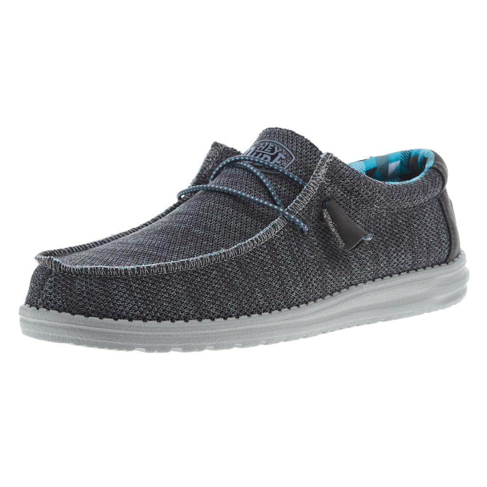 Hey Dude Men's Slip Ons Shoe, Round Toe Gray, Size 12 D - Walmart.com