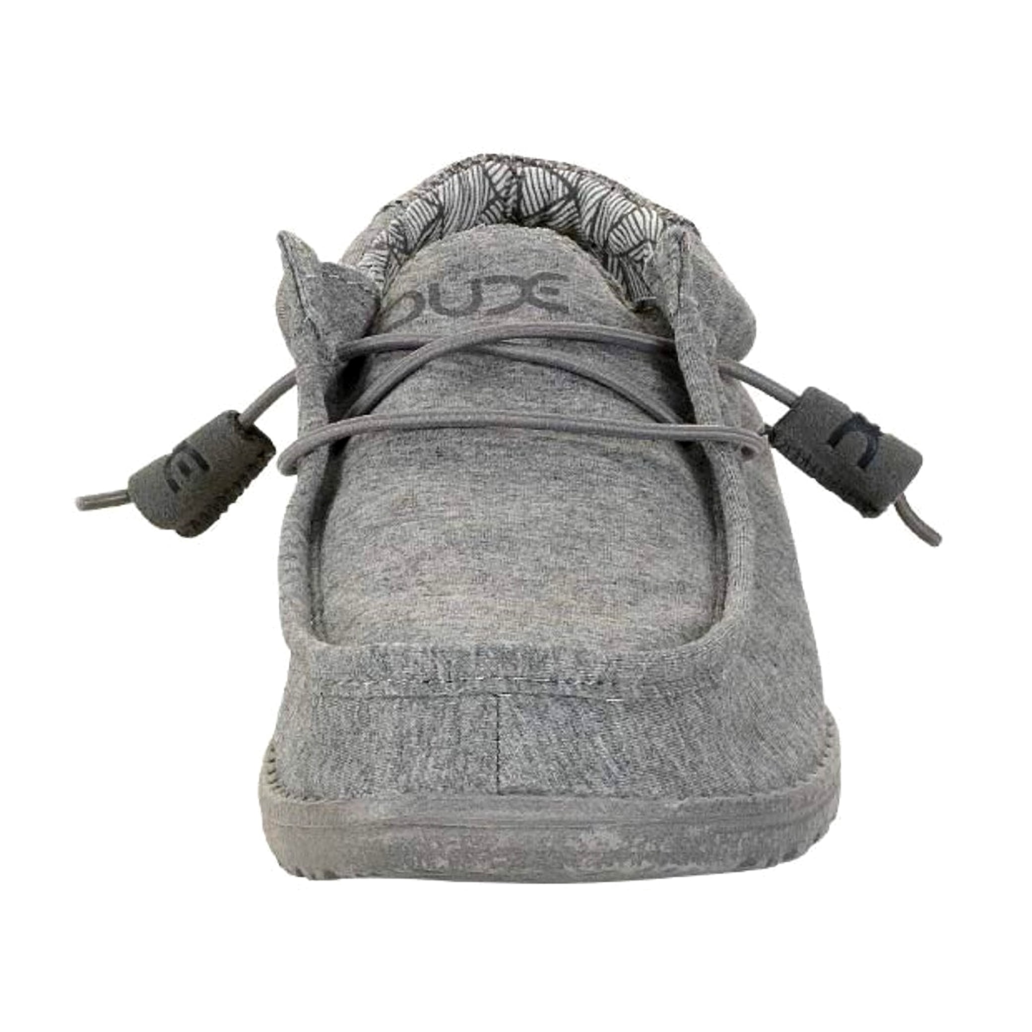 Hey Dude Men's Wally Shoes, Stretch Fleece Loafer Size 10 - Grey ...