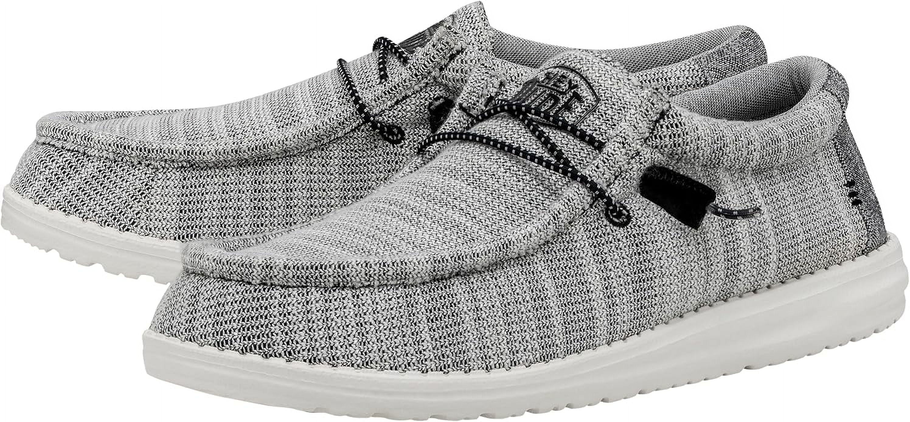 Hey Dude Mens Wally Stretch Mix Loafer - Yin Yang - 42 - Walmart.com
