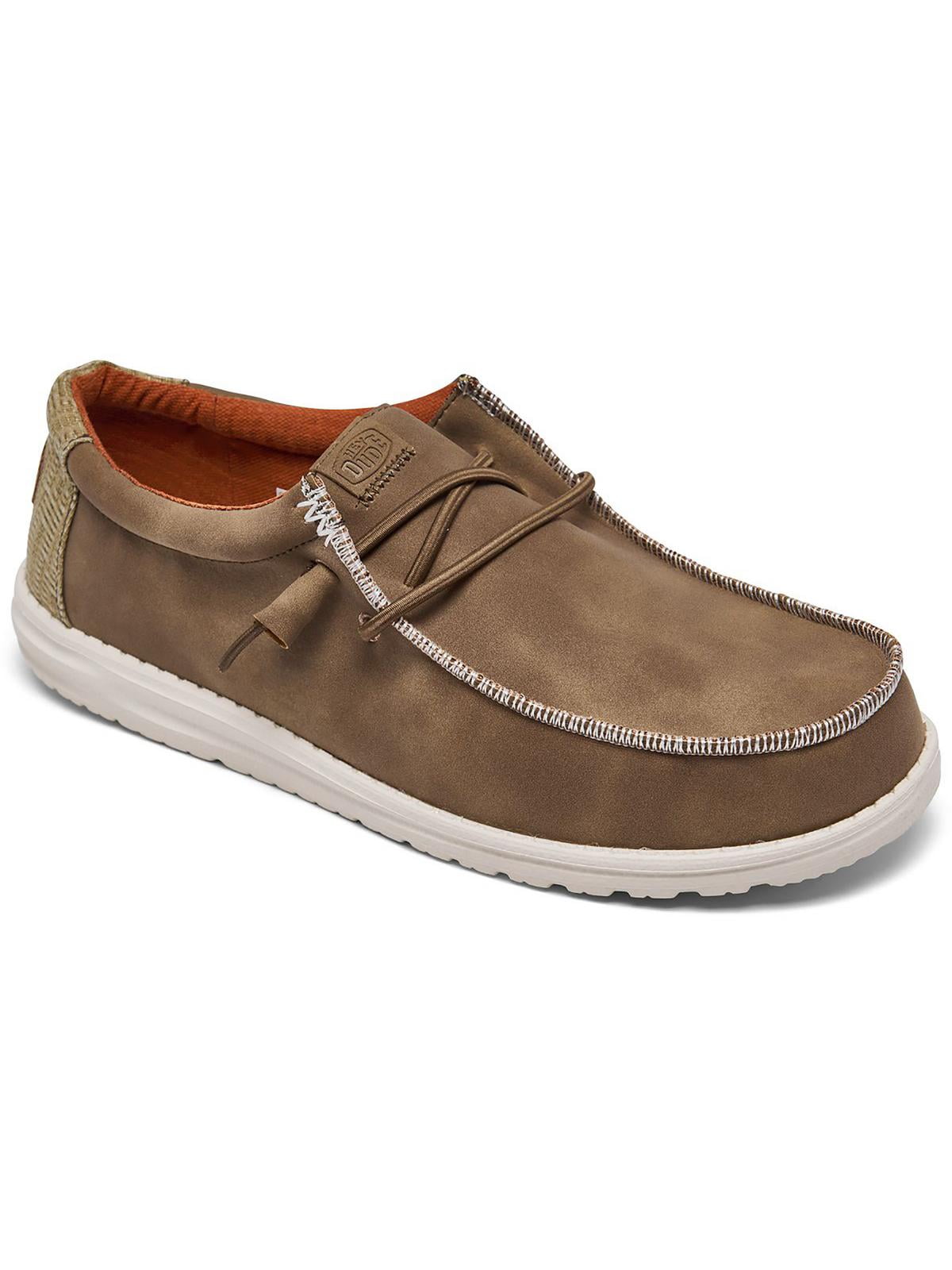 Hey Dude Wally Classic Men's Canvas Slip On Loafer Shoes - Walmart.com
