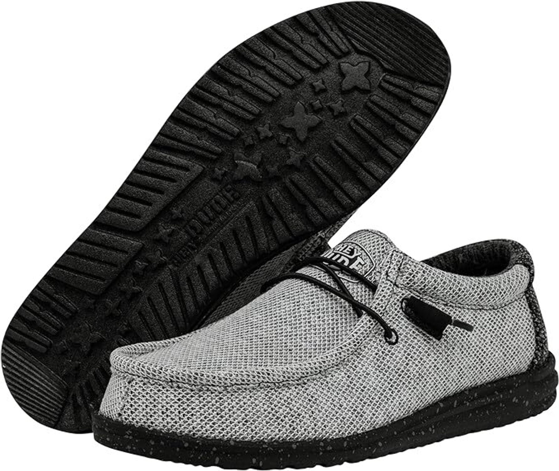 Hey Dude Wally Stretch Poly - Dark Web - Walmart.com