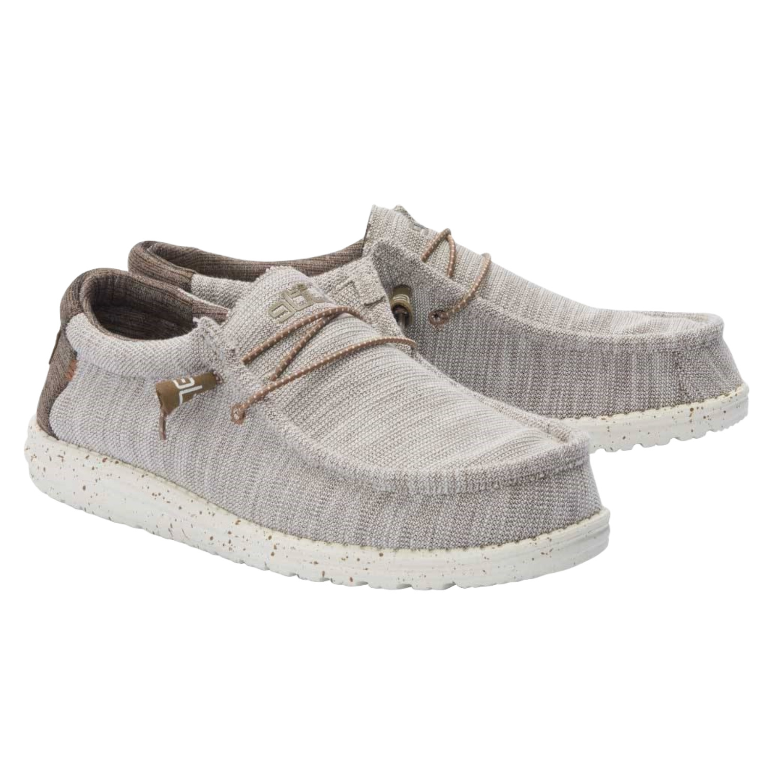 Hey Dude Men's Wally Stretch Limestone Shoes 110381721 - Walmart.com