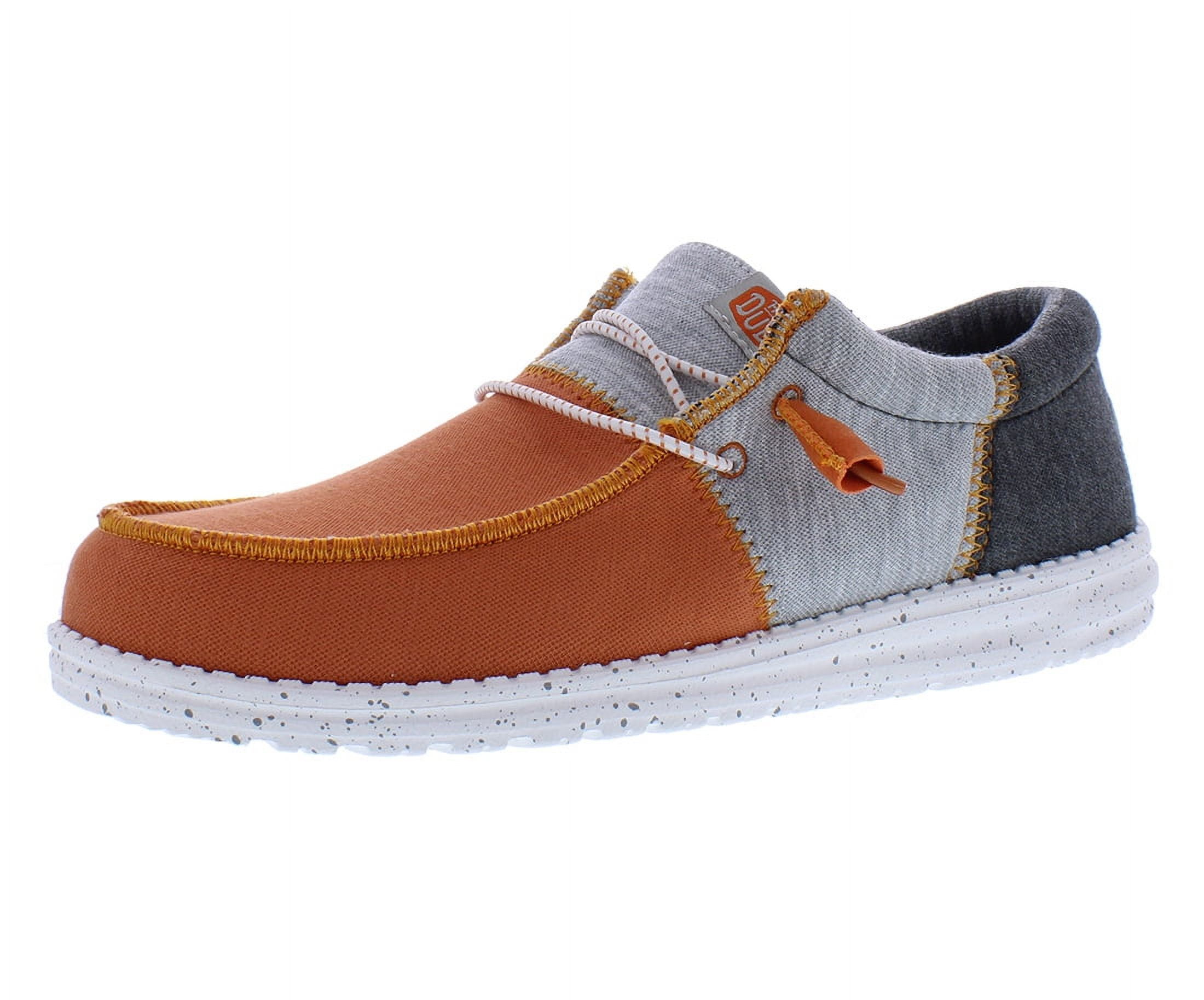 Hey Dude Wally Tri Varsity Orange Size M8 Men's Shoes Men's Slip On ...