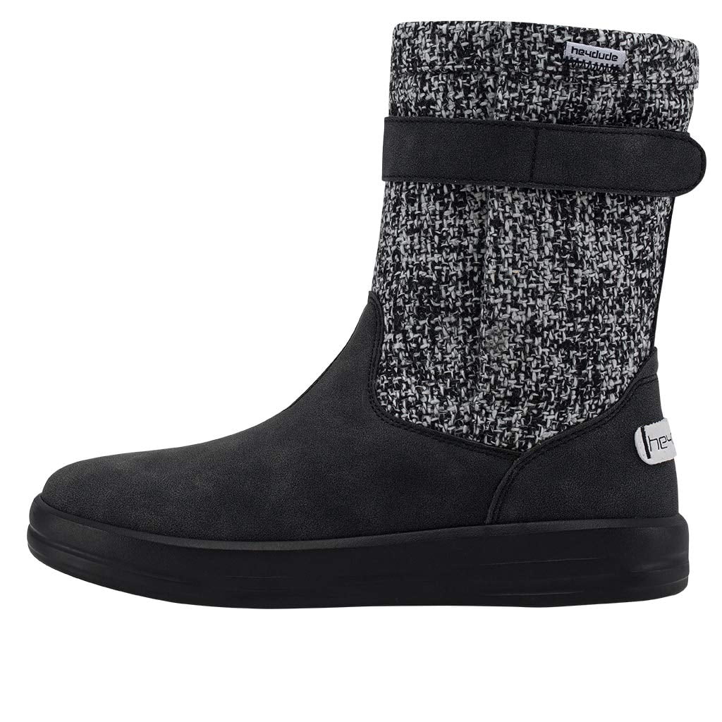 Hey Dude Women's Robin Black Size 6 | Women’s Shoes | Women’s Boots ...
