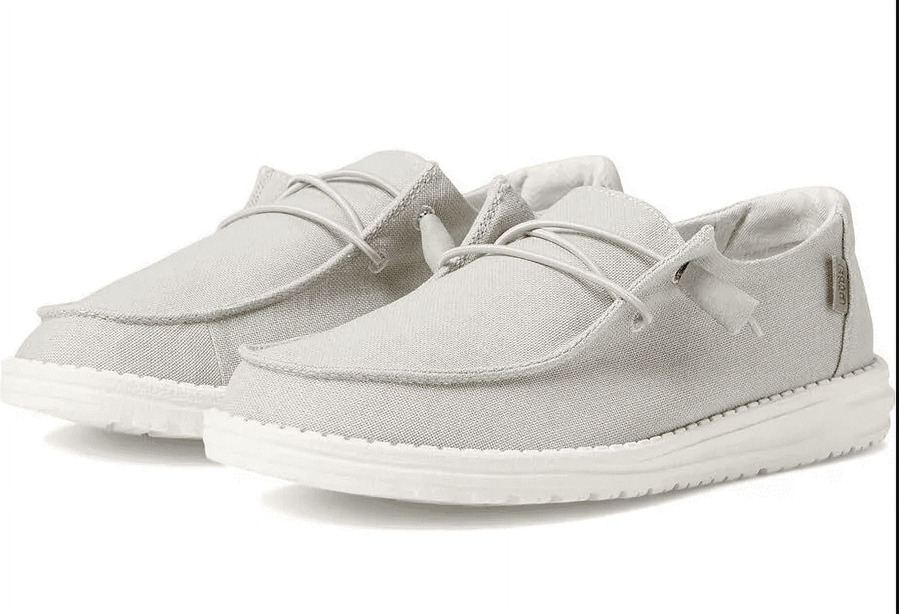 Hey Dude Women's Ultralight Memory Foam Cushioned Shoes (Wendy Chambray ...