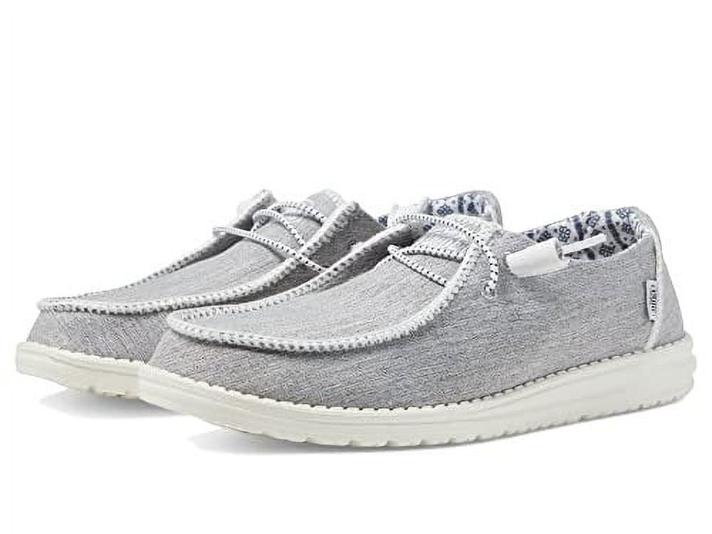 Hey Dude Womens Canvas Lightweight Slip-On Sneakers - Walmart.com