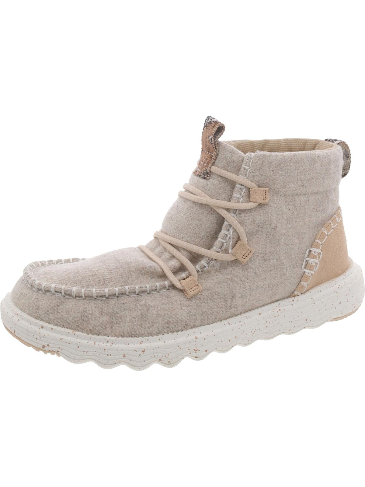 Hey Dude Womens Reyes Boot Wool Slip On Ankle Boots - Walmart.com