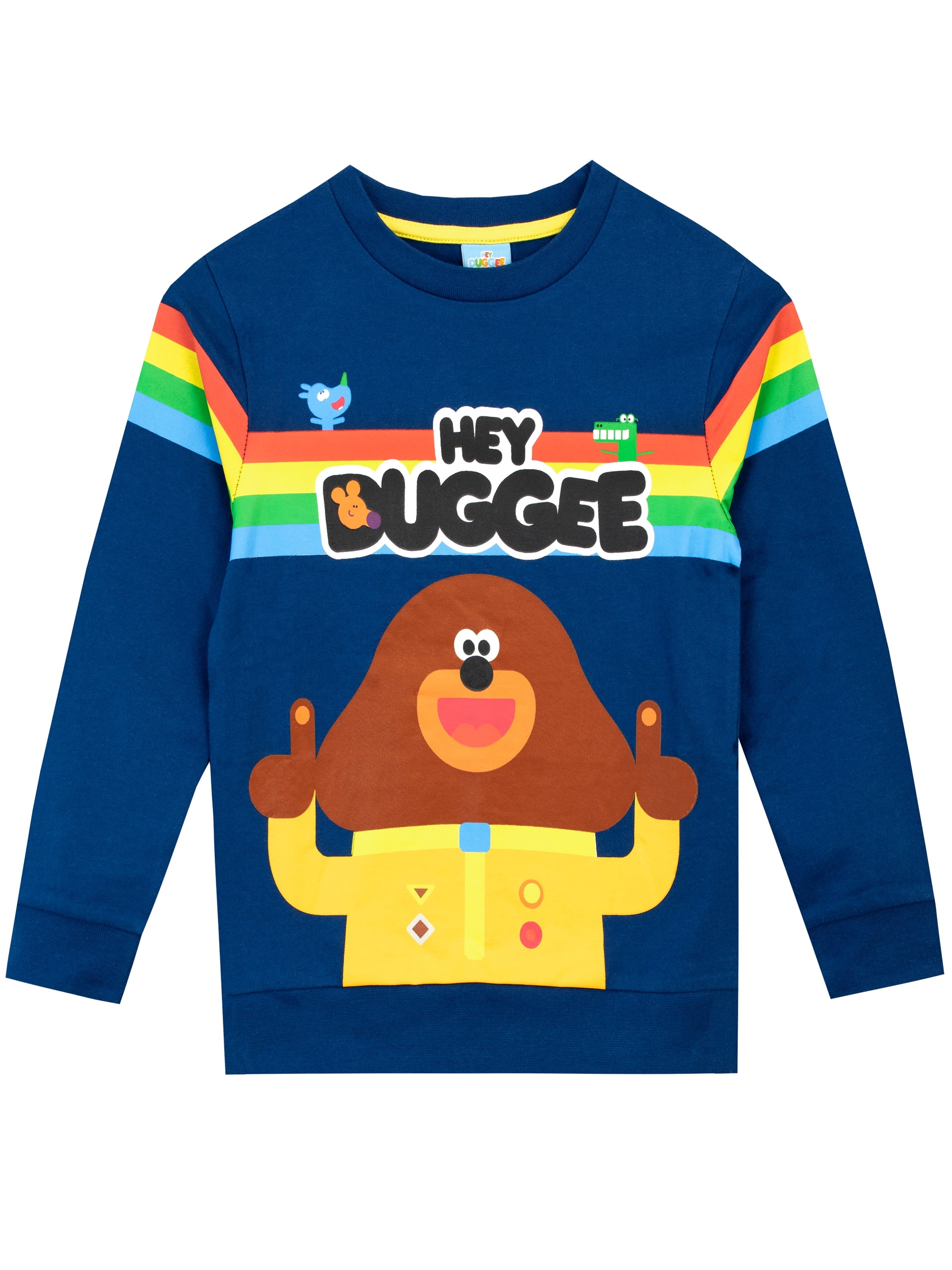 Hey Duggee Boys Stripes Sweater Blue Sizes 18M-7 - Walmart.com