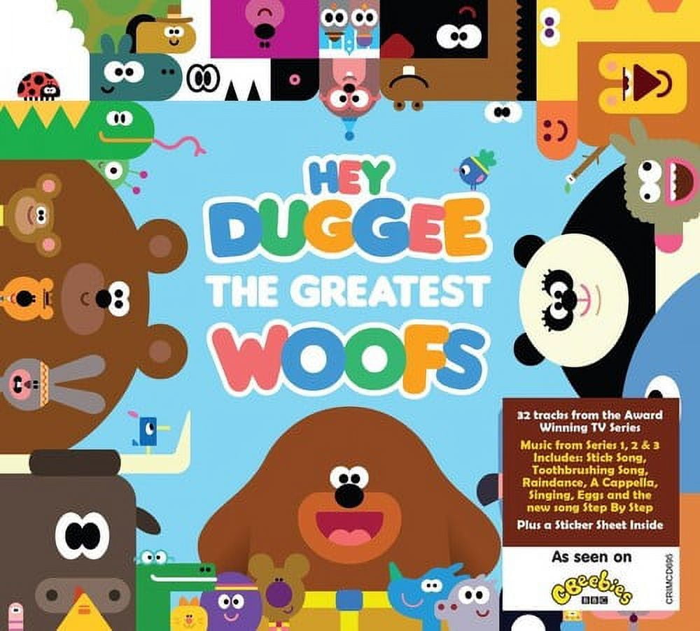 Hey Duggee - Greatest Woofs [Gatefold Digipak Includes Sticker Pack ...