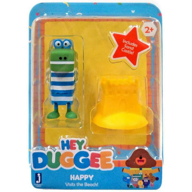 Hey Duggee Happy Visits the Beach Figure - Walmart.com