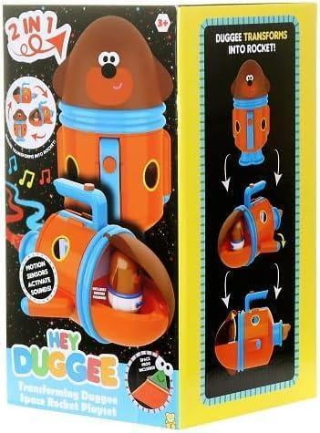 Hey Duggee Transforming Duggee Space Rocket Playset - Walmart.com