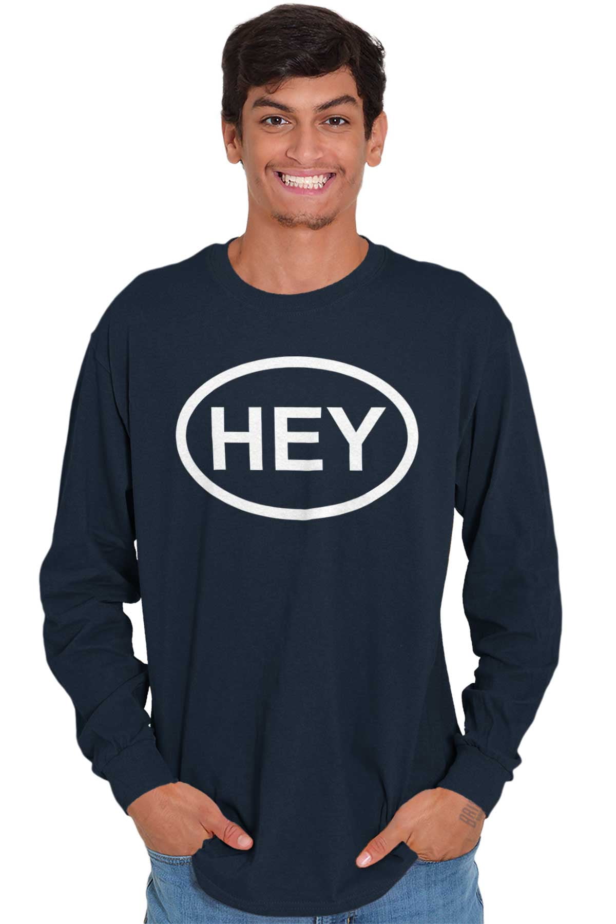 Hey Girl Funny Novelty TV Show Logo Plus Size Long Sleeve Graphic Tee ...