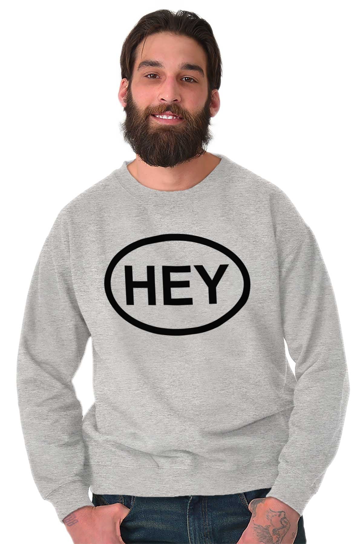 Hey Girl Funny Novelty TV Show Logo Unisex Plus Size Sweatshirt Brisco ...
