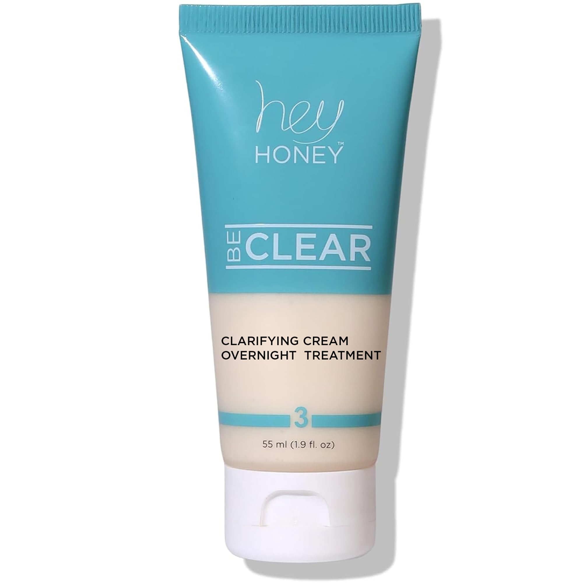 Hey Honey Skincare Be Clear Acne Routine | Clarifying Overnight ...