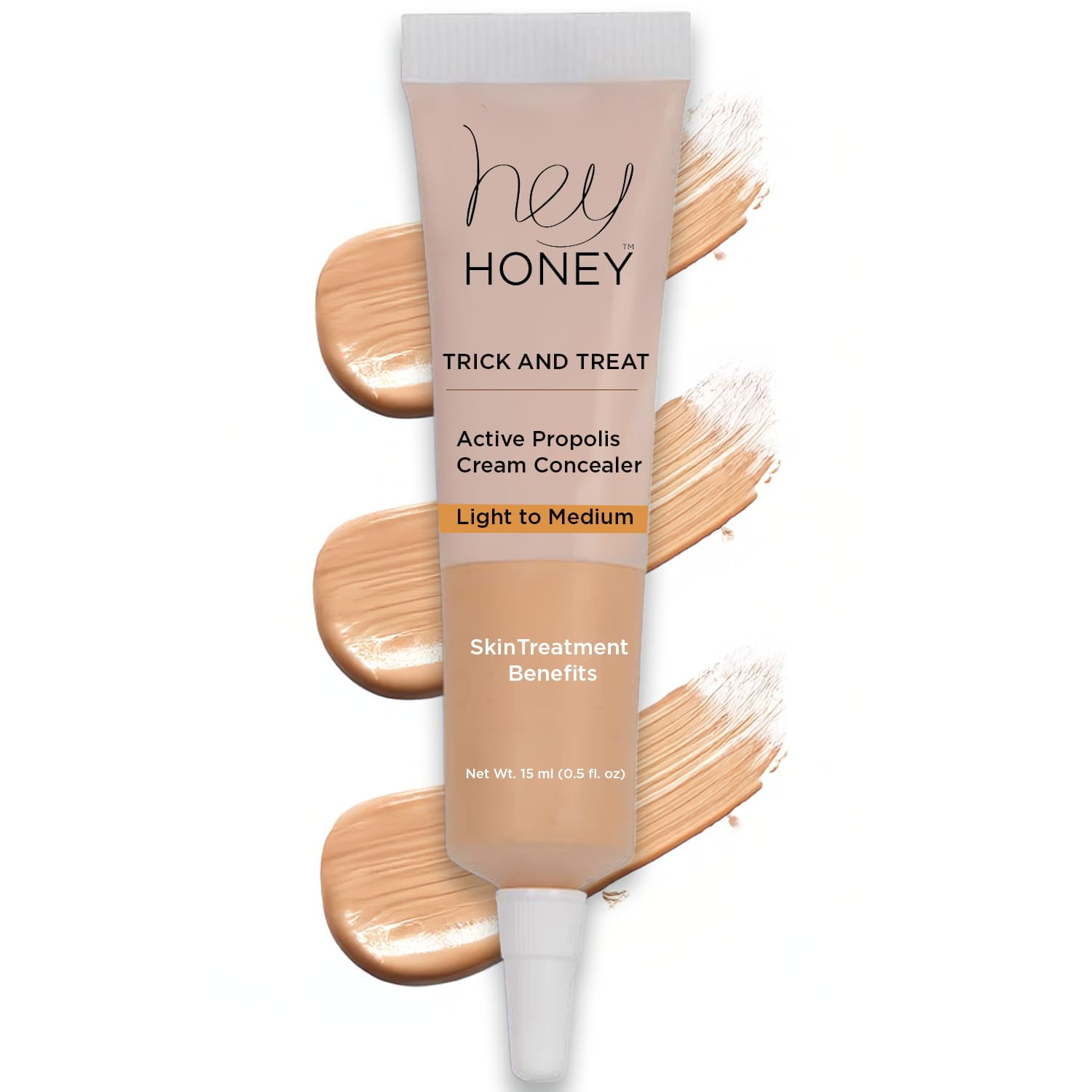 Hey Honey Skincare Trick & Treat Active Honey & Propolis Full-Coverage ...