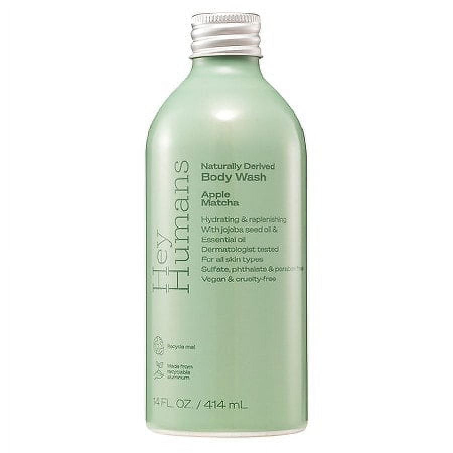 Hey Humans Apple Matcha Hydrating Body Wash for Women & Men with ...
