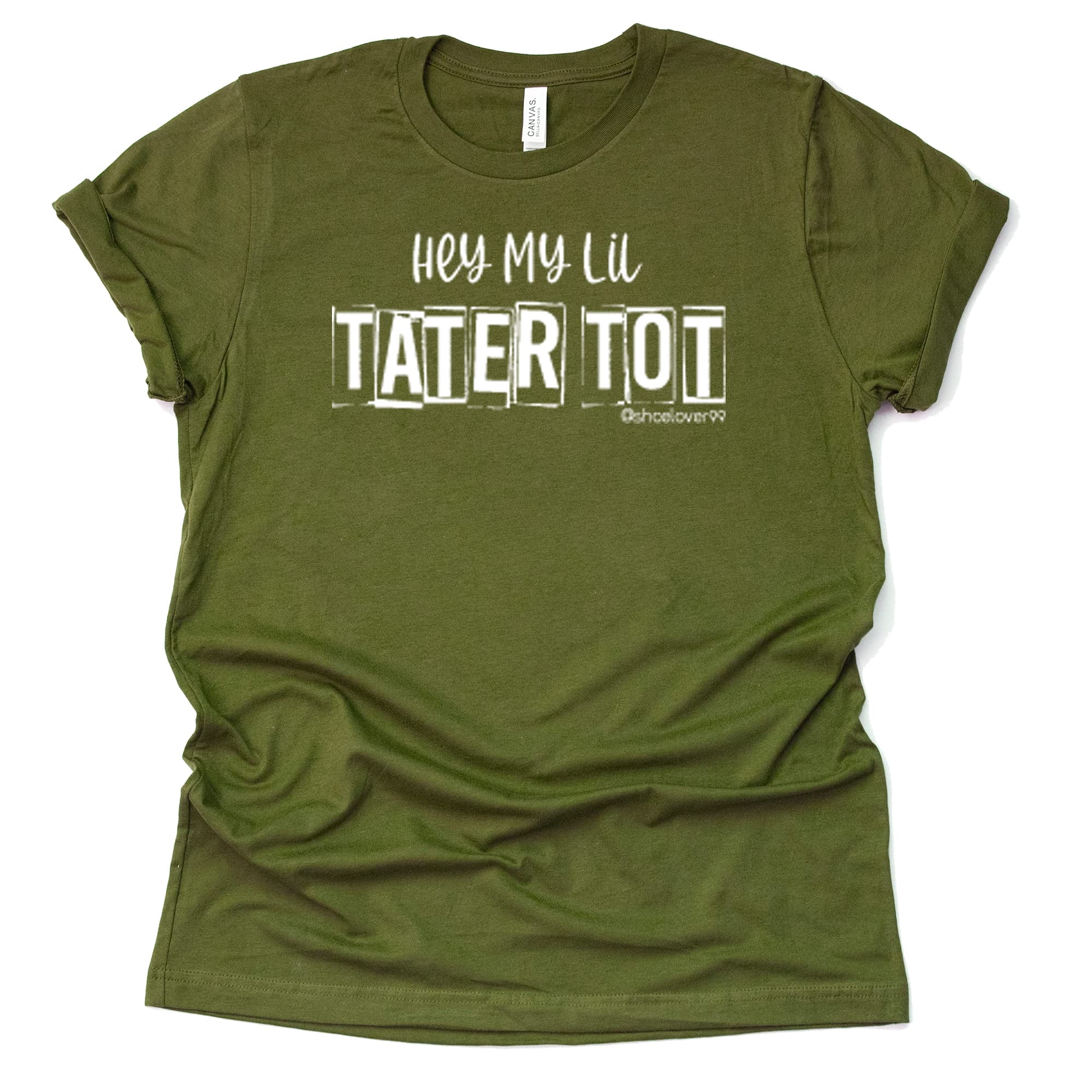 Hey My Lil Tater Tot T Shirt Ophelia Shoelover99 Merch Unisex Funny ...