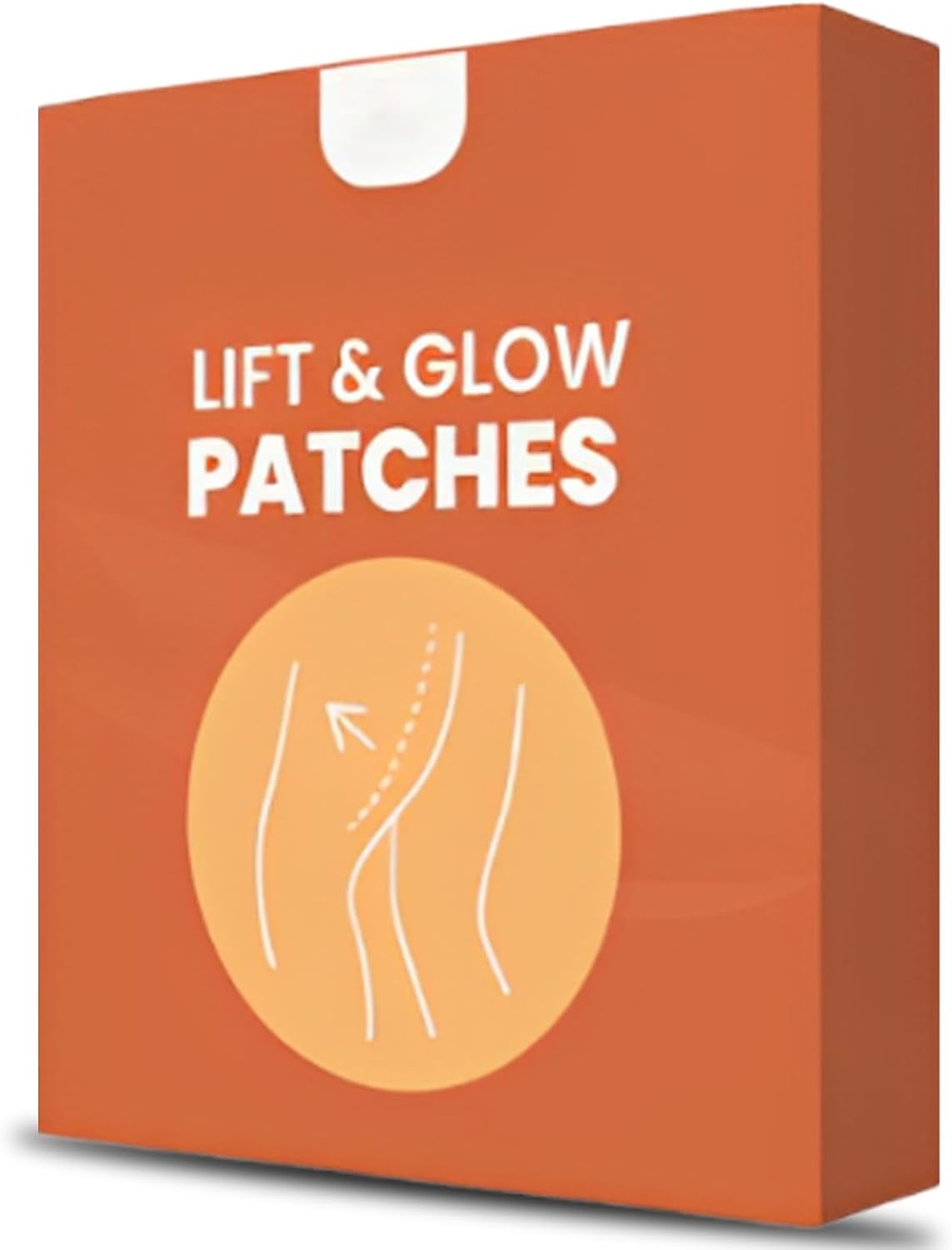 Hey Nip Thigh Lift Tape, 4.7"x7", HeyNip Lift and Glow Patches Body for ...