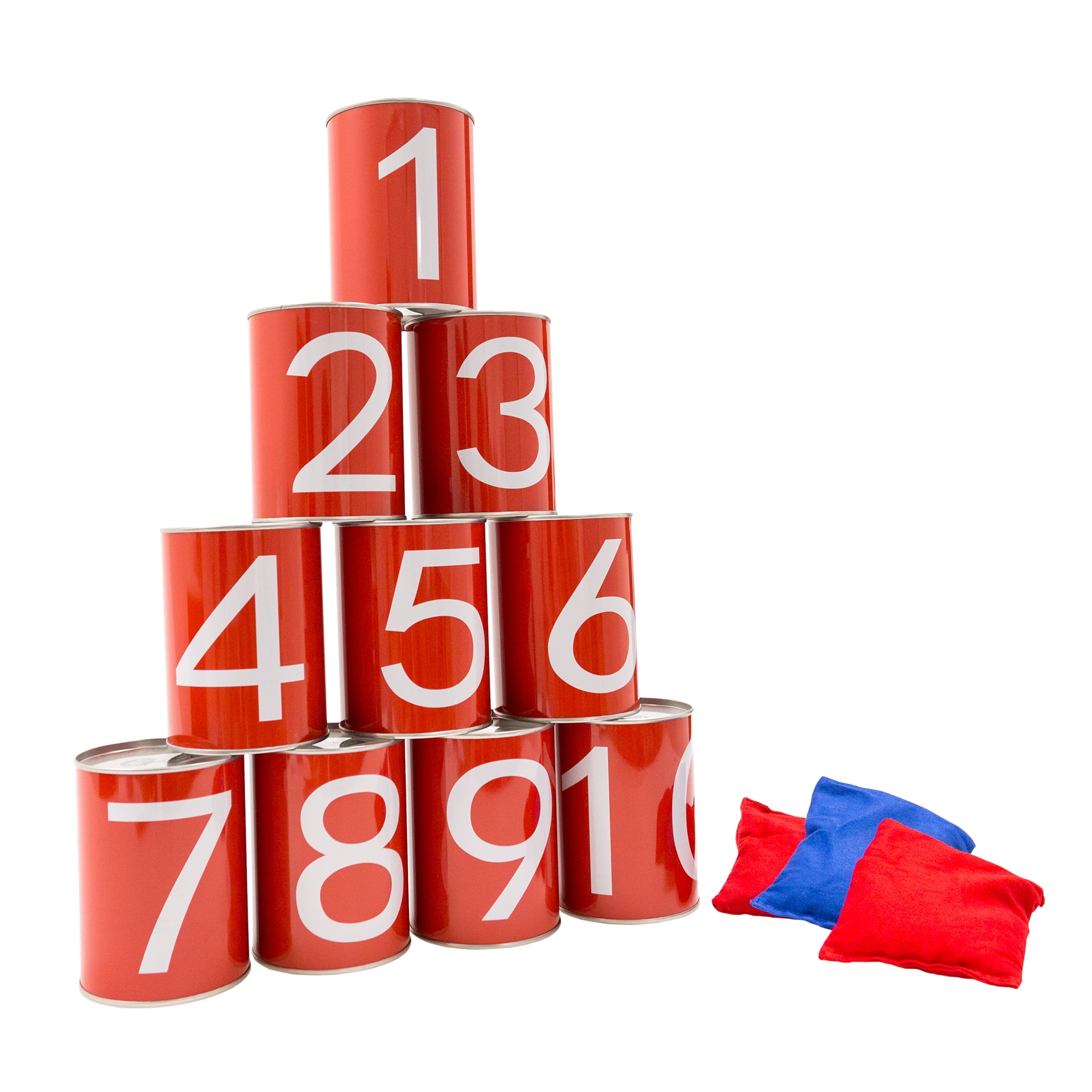 Hey! Play! Carnival Bean Bag Can Toss Game - Walmart.com