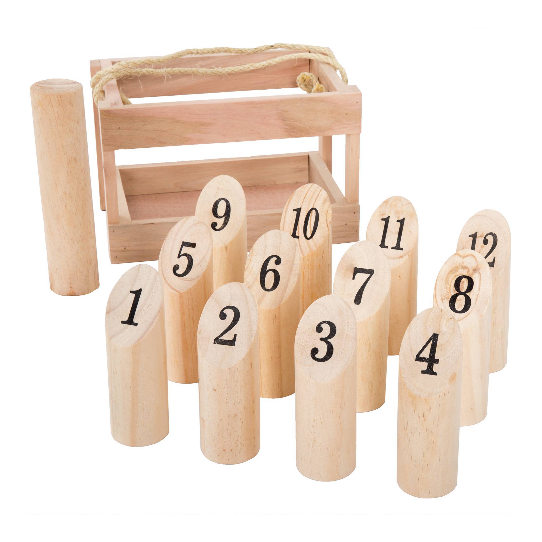 Hey! Play! Wooden Throwing Game-Complete Set - Walmart.com