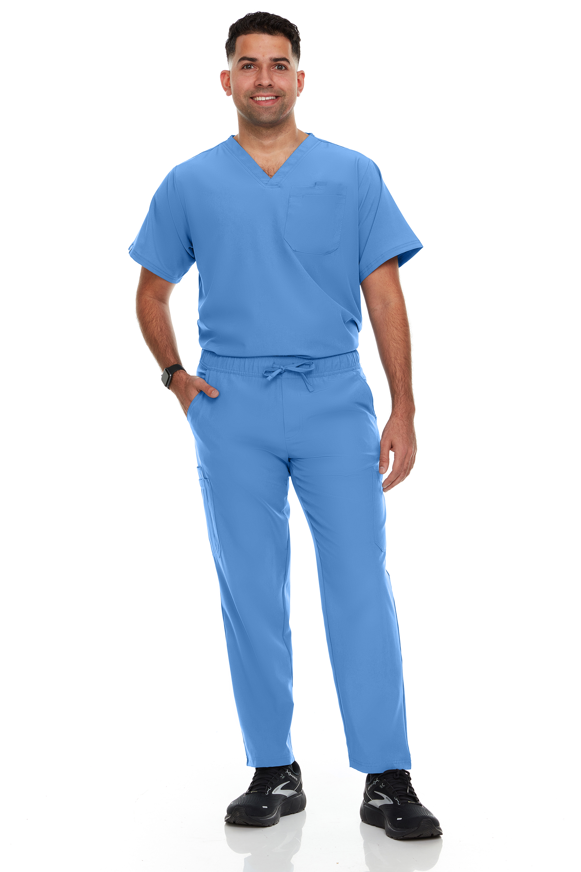 2-PACK Medgear Scrubs for Men and Women Scrubs Set Medical Uniform ...