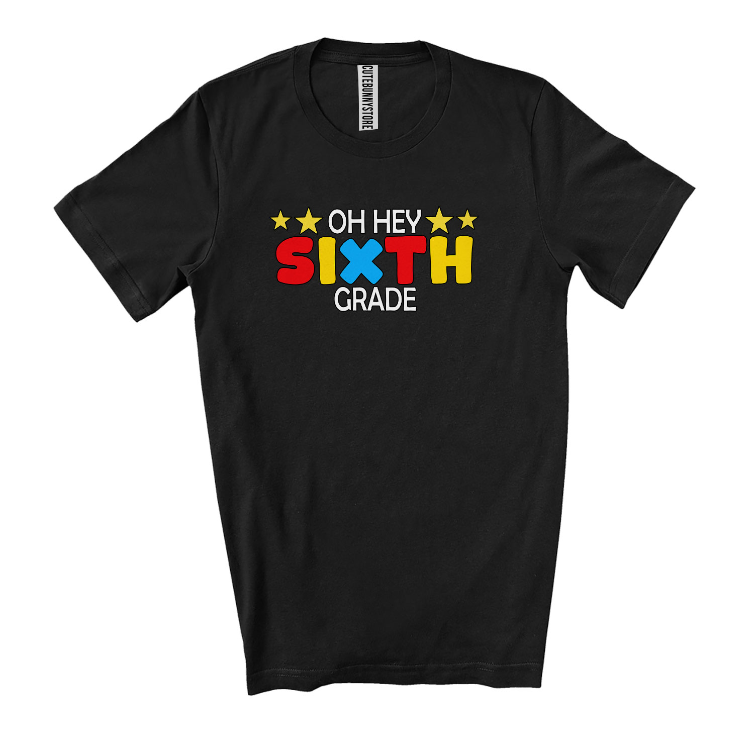 Hey Sixth Grade; Amusing Back To School Teacher Boy Student 6th Grade ...