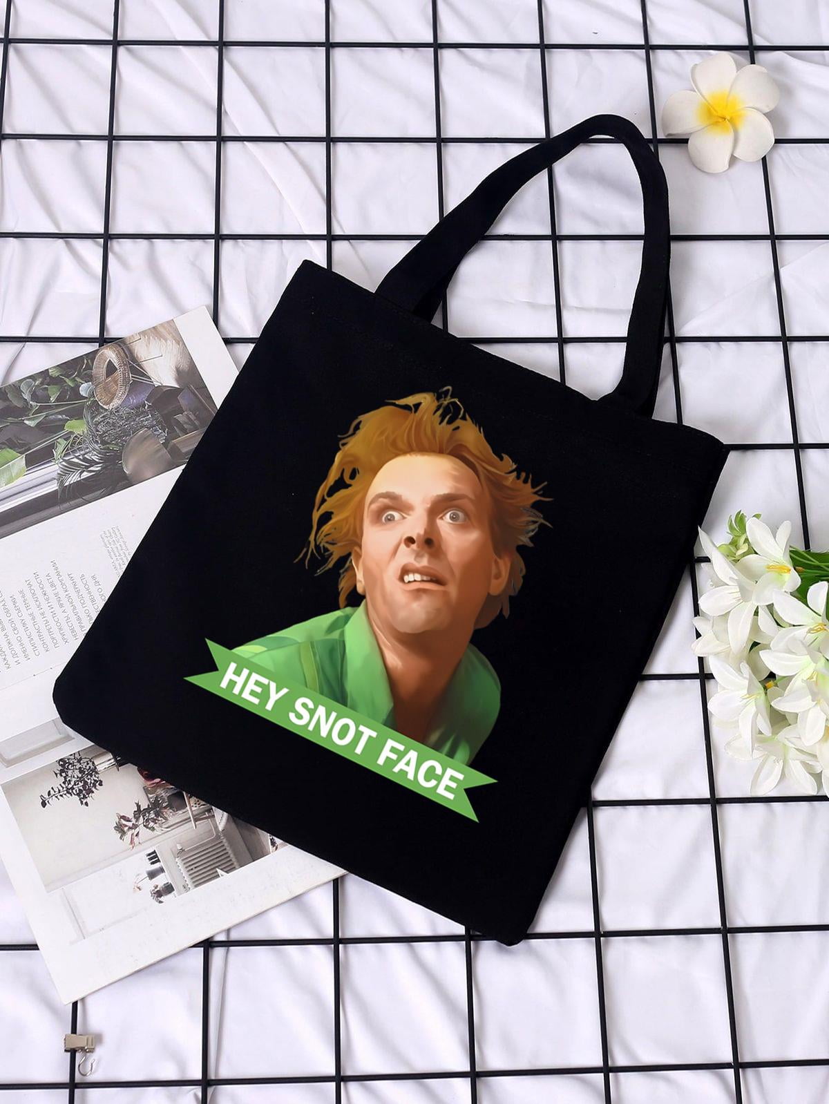 Hey Snot Face Drop Dead Fred Funny Vintage Retro Tote Bag, Snot Face ...