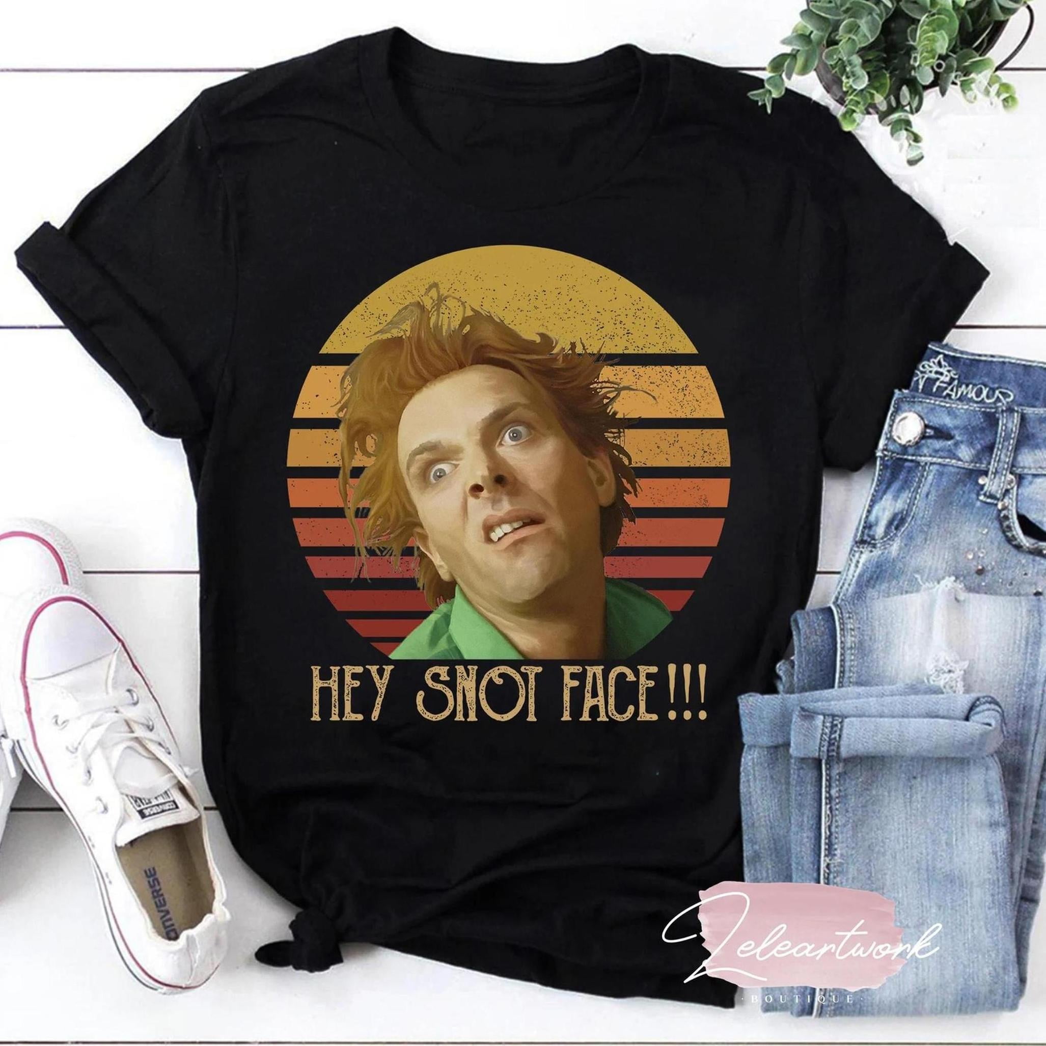 Hey Snot Face Drop Dead Fred Funny Vintage T-Shirt, Snot Face Shirt ...