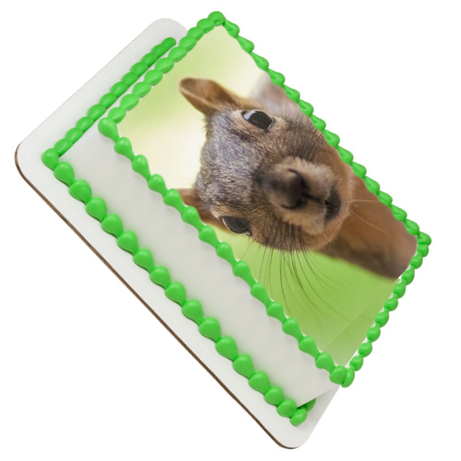 Hey Squirrel 1/4 Sheet Edible Cake Topper - Walmart.com