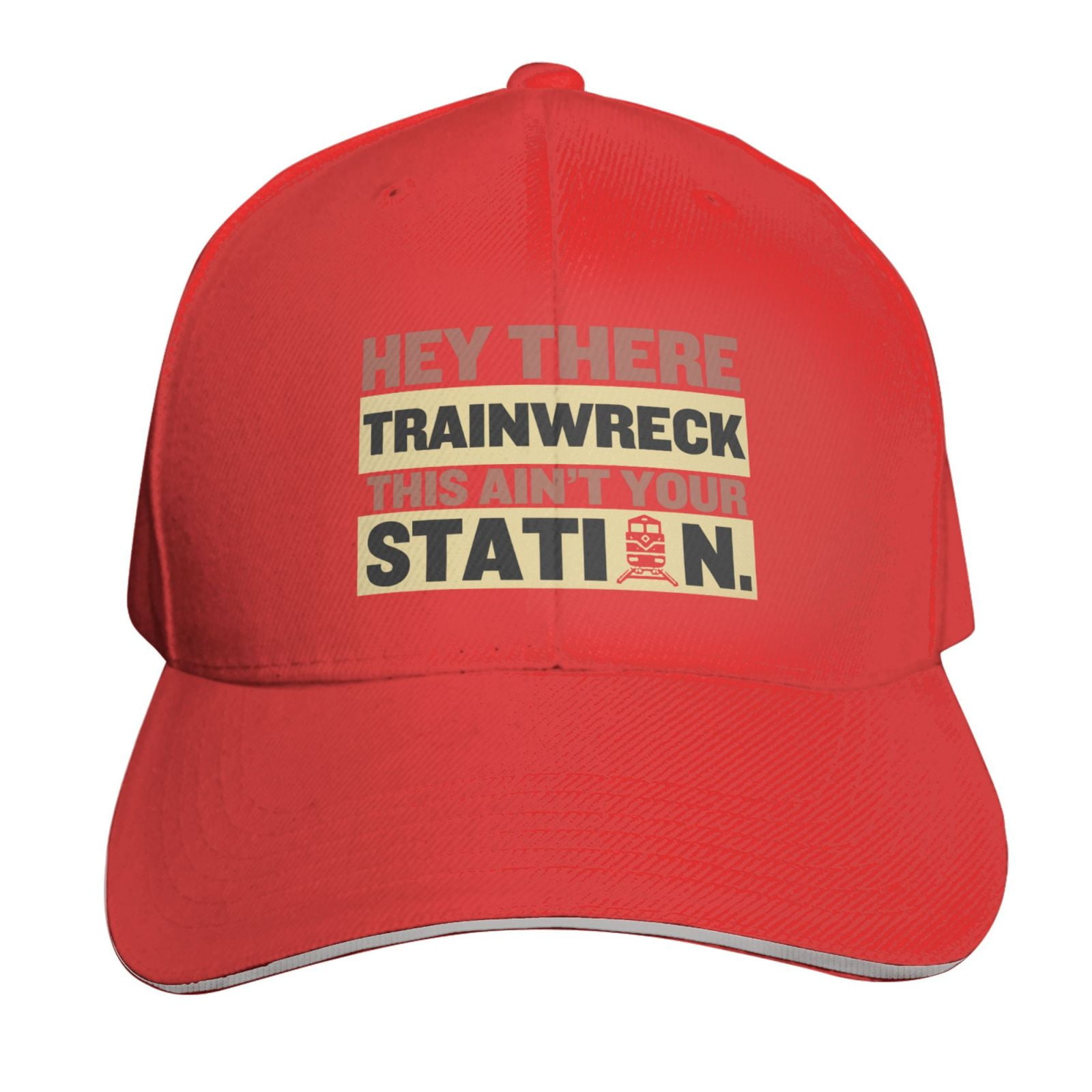 Hey There Trainwreck This Ain't Your Station Baseball Caps for Women ...