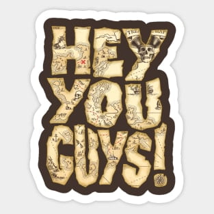 Hey You Guys Sticker Phone Decal Water Bottle Stickers Car Decals ...