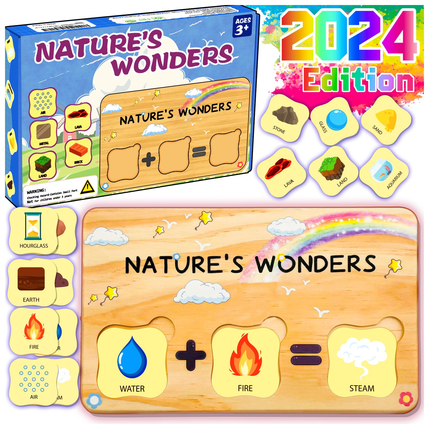 HeyKiddo Preschool Learning Activities AIF4 Toys, Explore The Natural ...