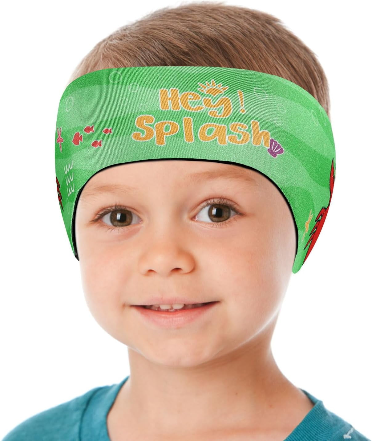 HeySplash Anti Slip Waterproof Swimming Headband for Patients, Neoprene ...