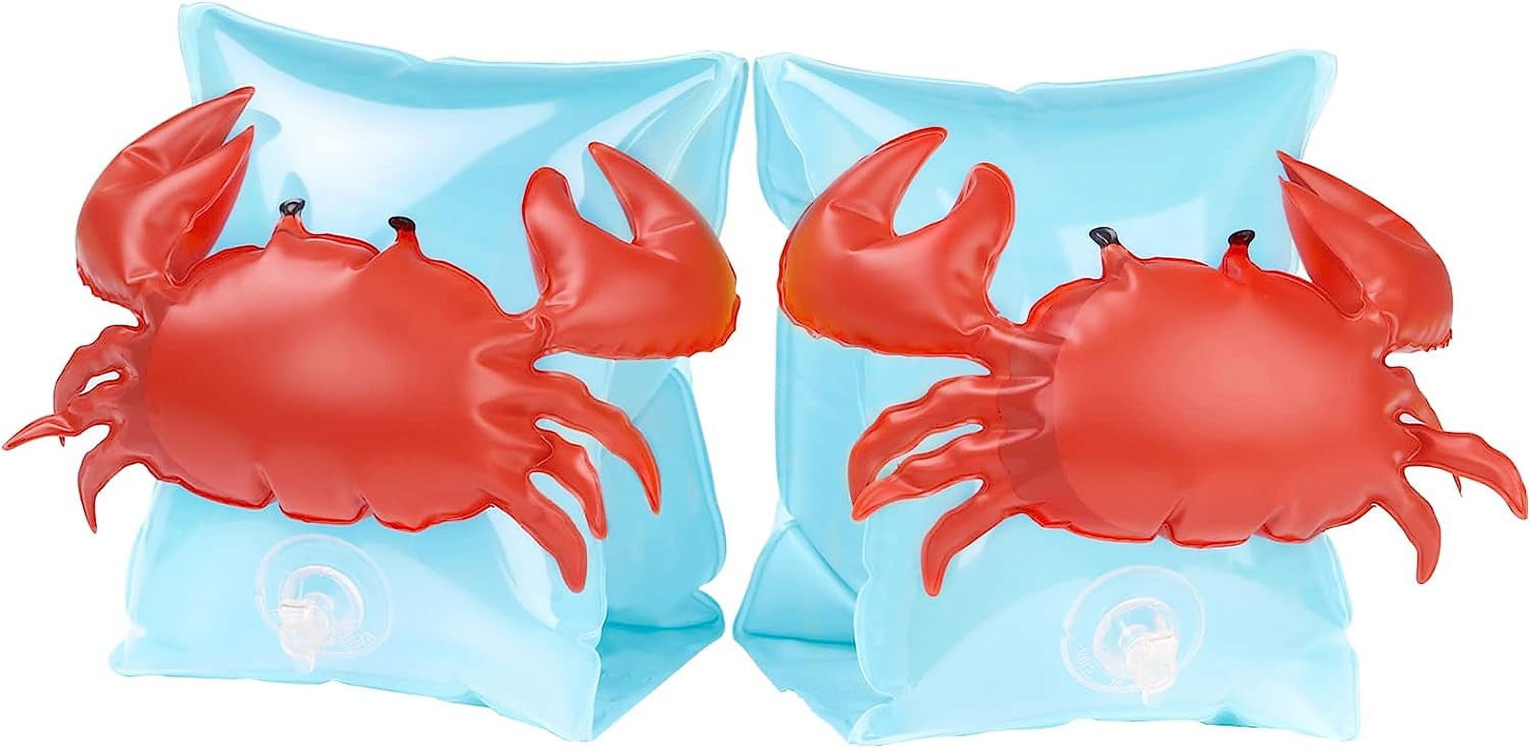 HeySplash Inflatable Arm Bands Floatation Sleeves Floats Tub Water ...