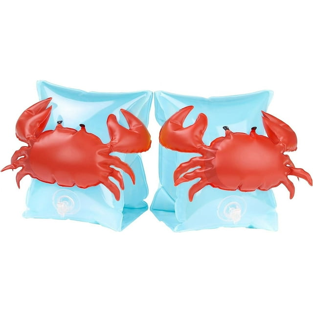 HeySplash Inflatable Arm Bands Floatation Sleeves Floats Tub Water ...