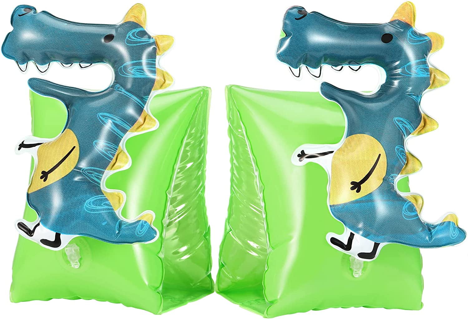 Heysplash Swim Arm Bands for Kids, Inflatable Water Floaties, Ages 3-6 ...