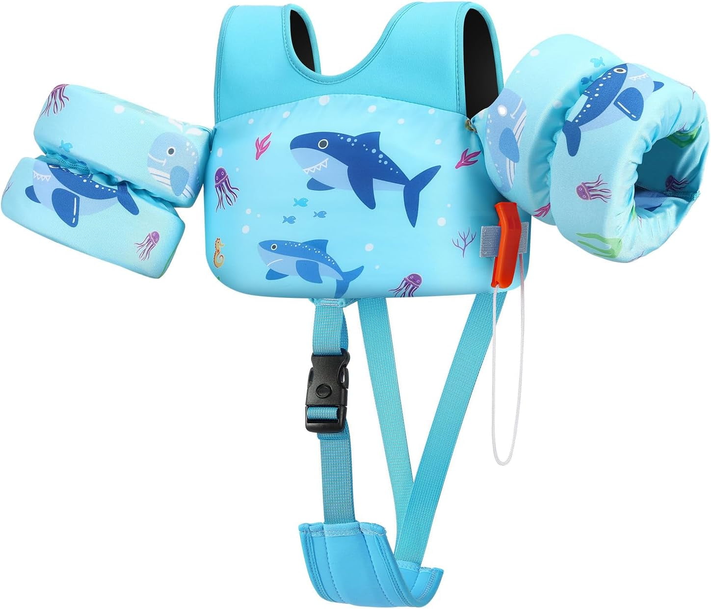 HeySplash Swim Vest, Cartoon Swim Vest for Kids, Kids Swim Float for 13 ...