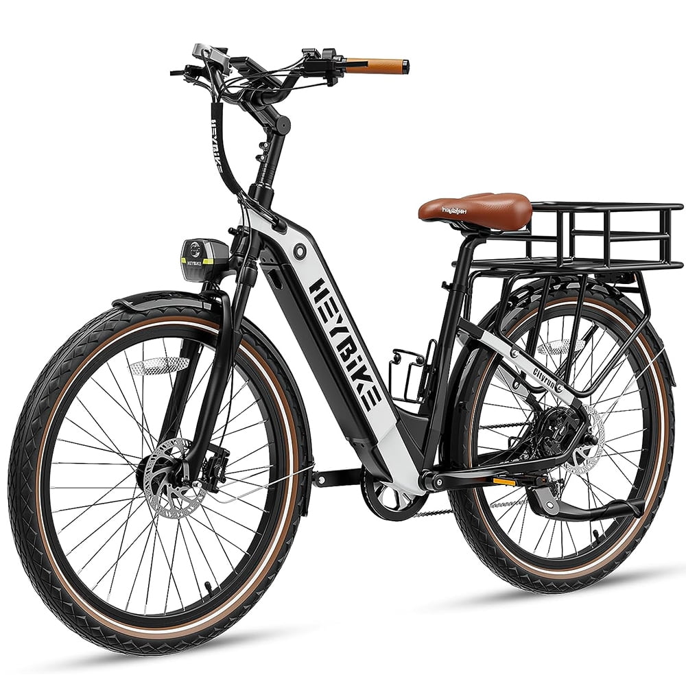 Heybike Cityrun Electric Bike, 500W City Cruiser Ebike with 48V 15Ah ...